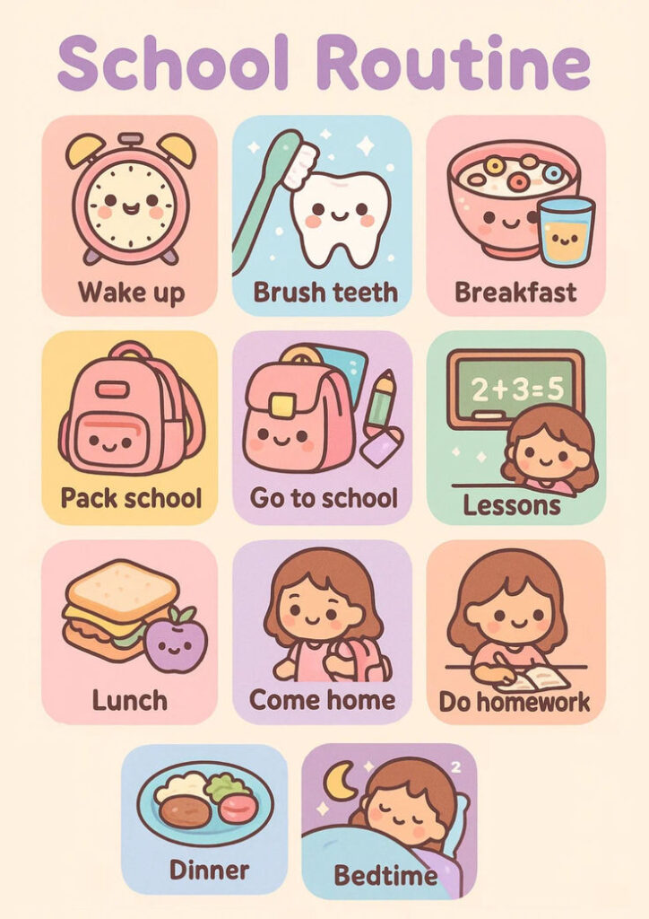 Daily Routine & Speaking מערך שיעור מובנה ומזמין לכיתות ו' ברמה נמוכה ...